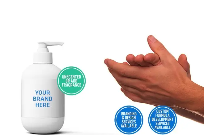 Antimicrobial Hand Soap (unscented or add fragrance) - Nutrix